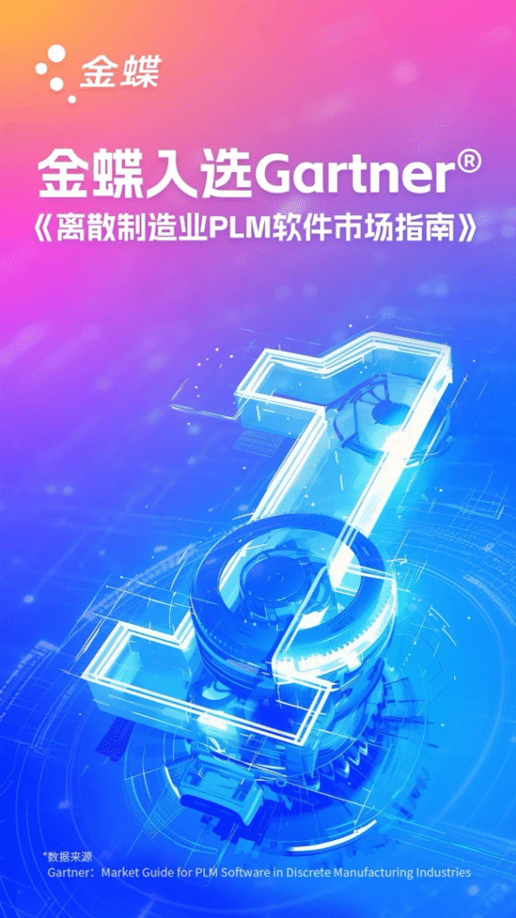 Kingdee was selected for the Gartner PLM Software Market Guide ...